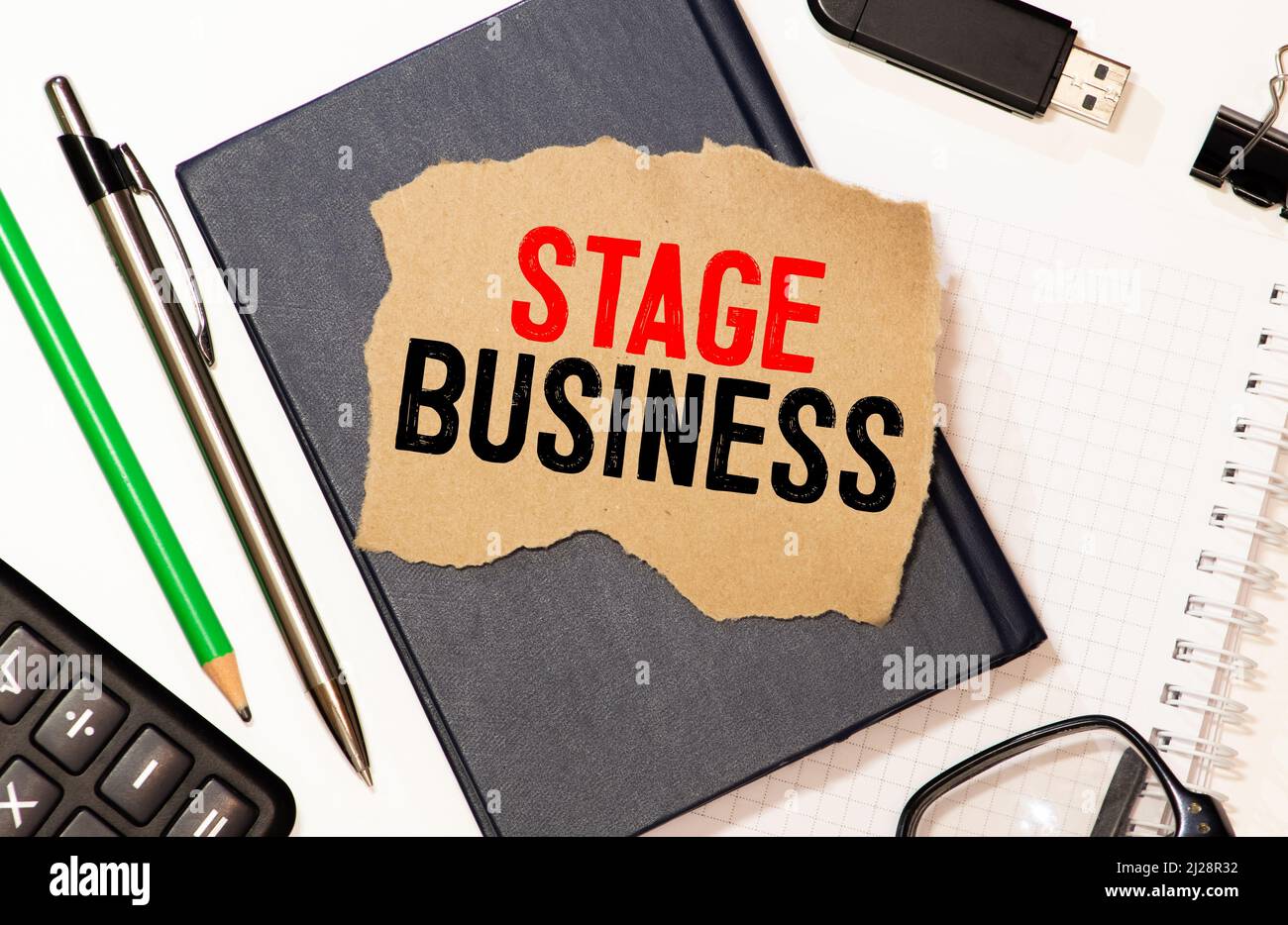 Text sign showing STAGE Business. Conceptual photo purchasing process ...