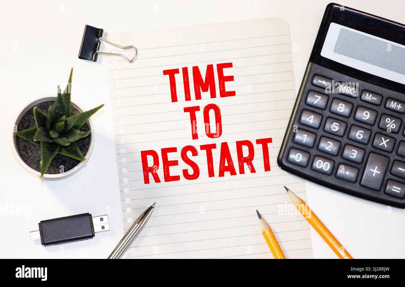 Notepad with text Job Fair on white background with clips, pen and ...