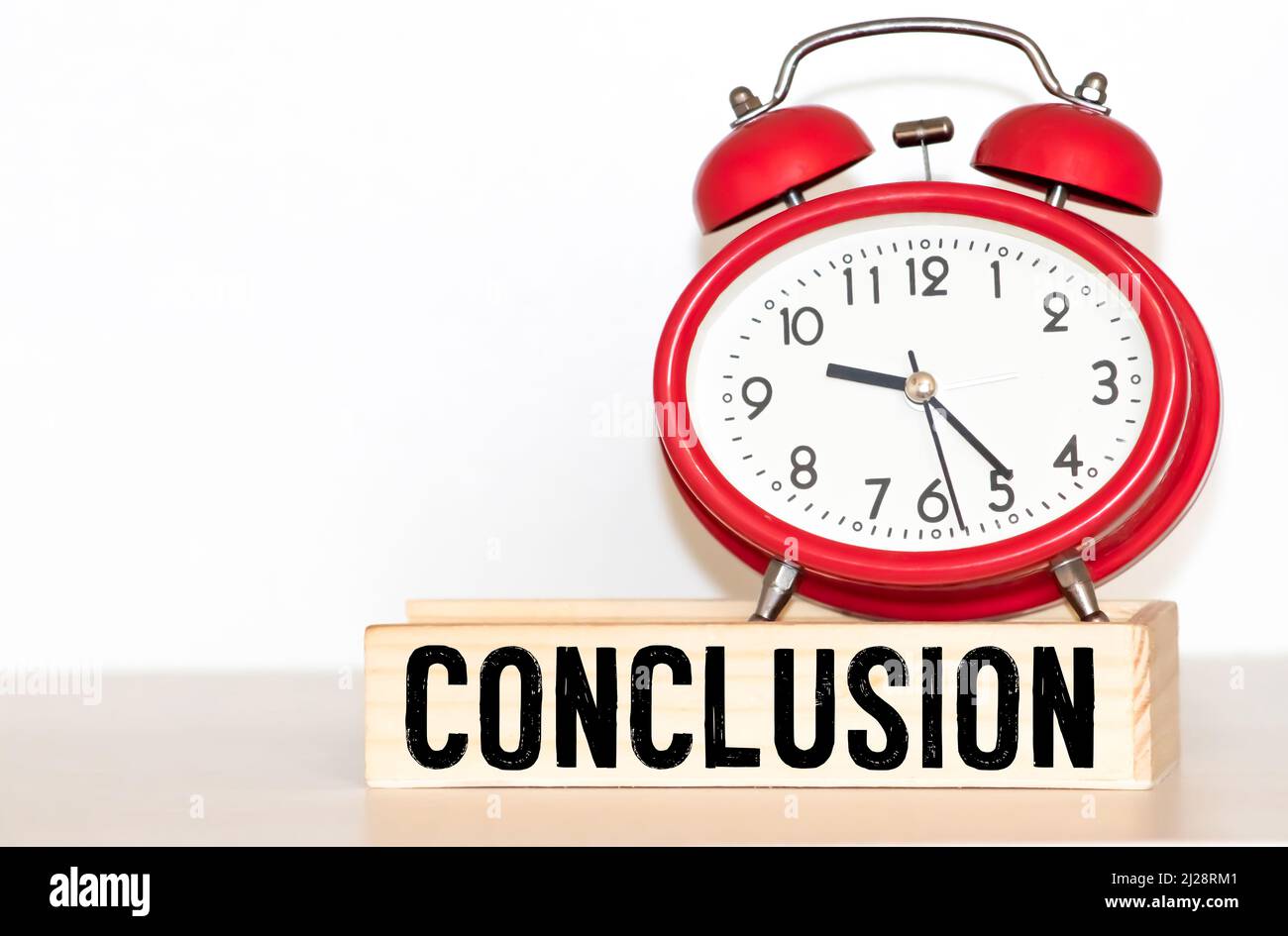 Conclusion image hi-res stock photography and images - Alamy
