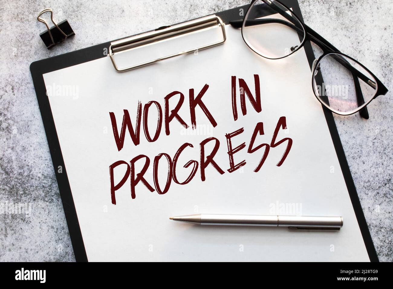 working in progress. a lot of dollar bills on the work table. banknote ...