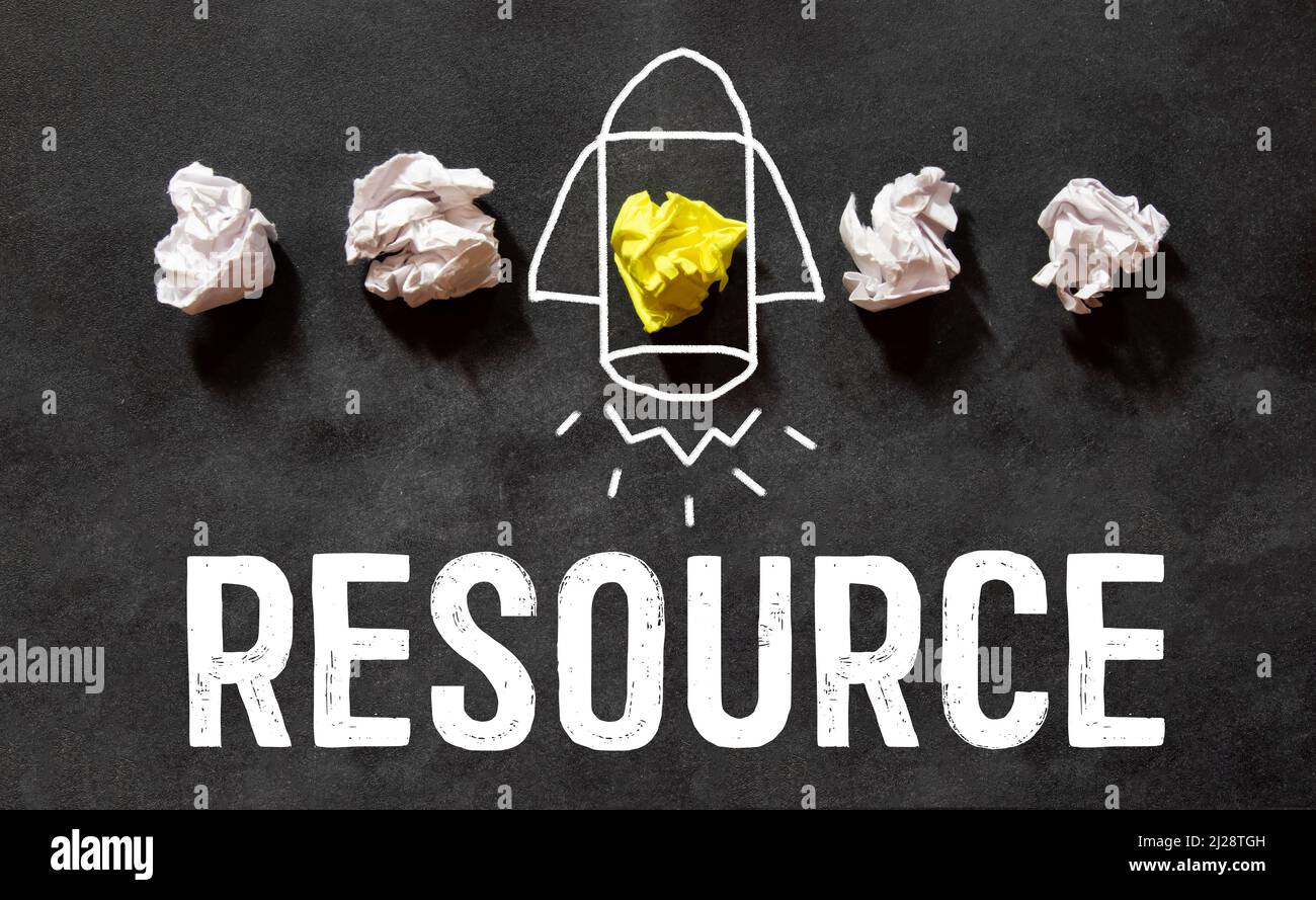 Resource word hi-res stock photography and images - Alamy