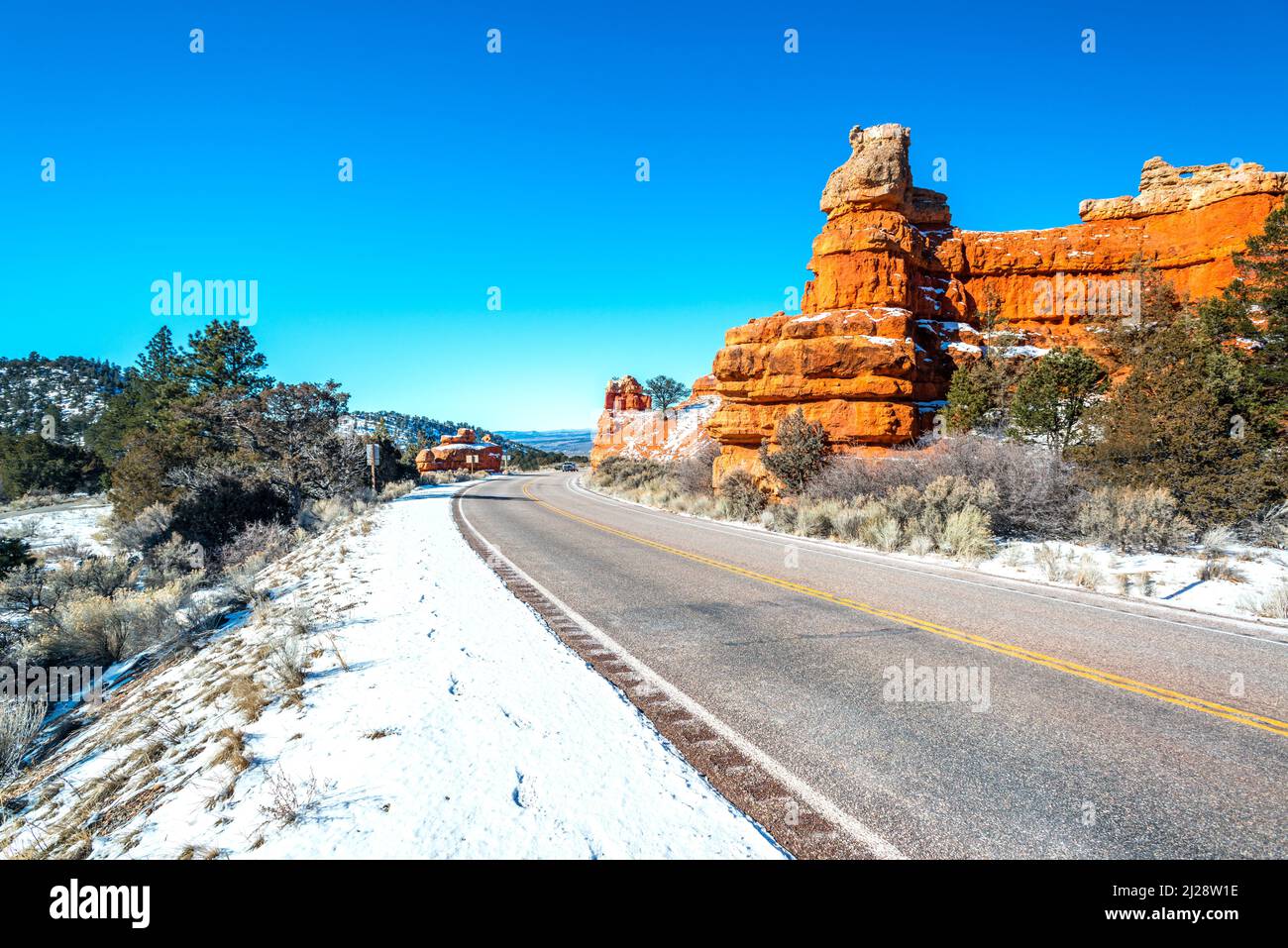 Dixie national forest utah snow hi-res stock photography and images - Alamy
