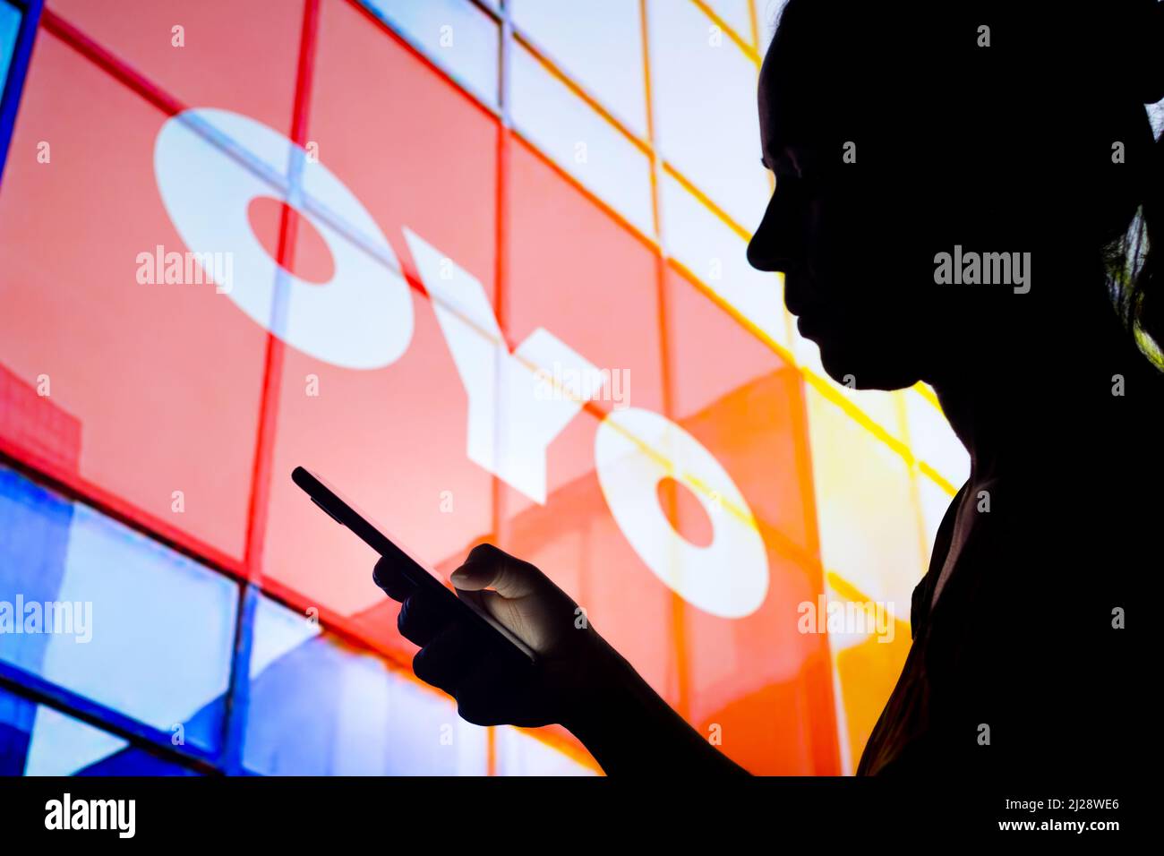 Logo of oyo rooms hi-res stock photography and images - Alamy