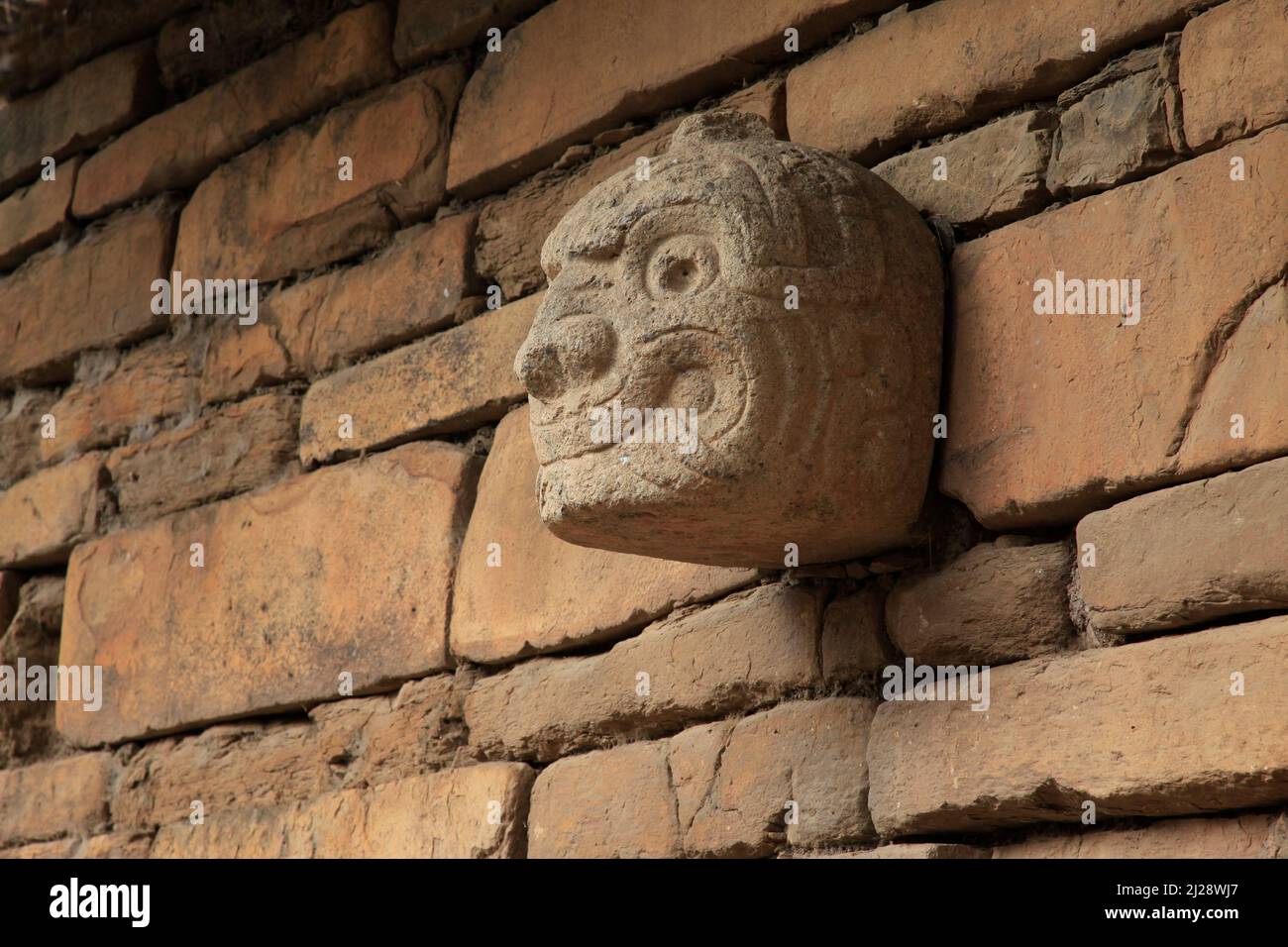 Chavin ruins, Peru Stock Photo - Alamy