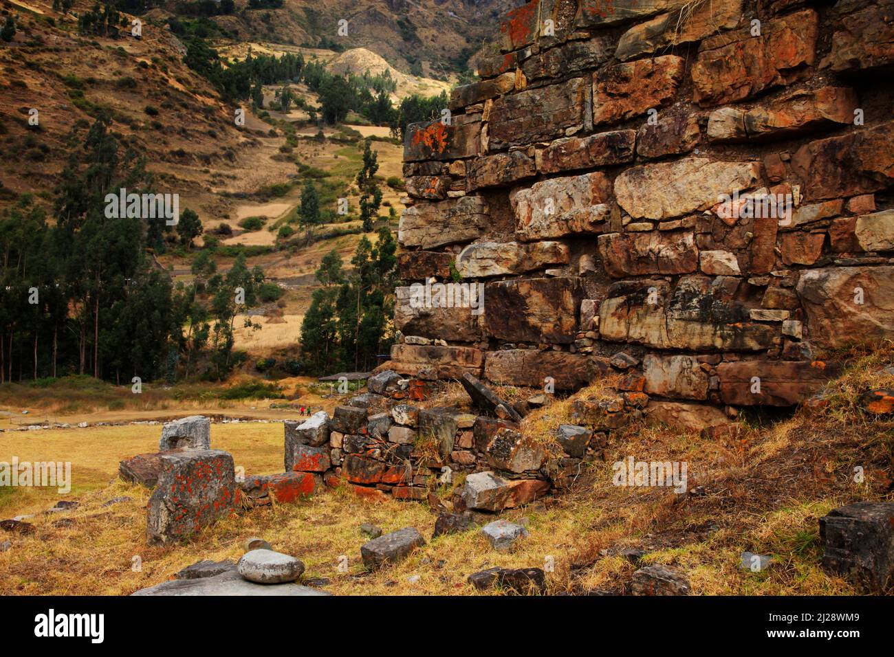 Chavin ruins, Peru Stock Photo - Alamy