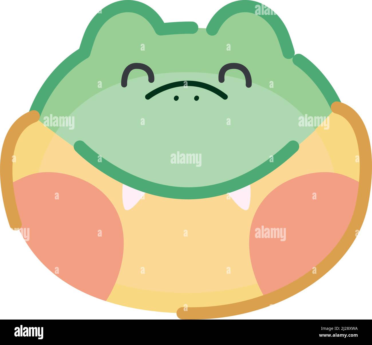 happy crocodile face Stock Vector Image & Art - Alamy