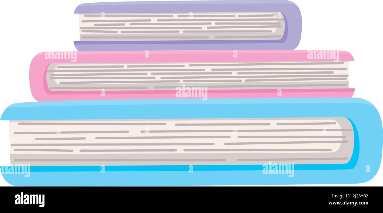 books stack design Stock Vector Image & Art - Alamy