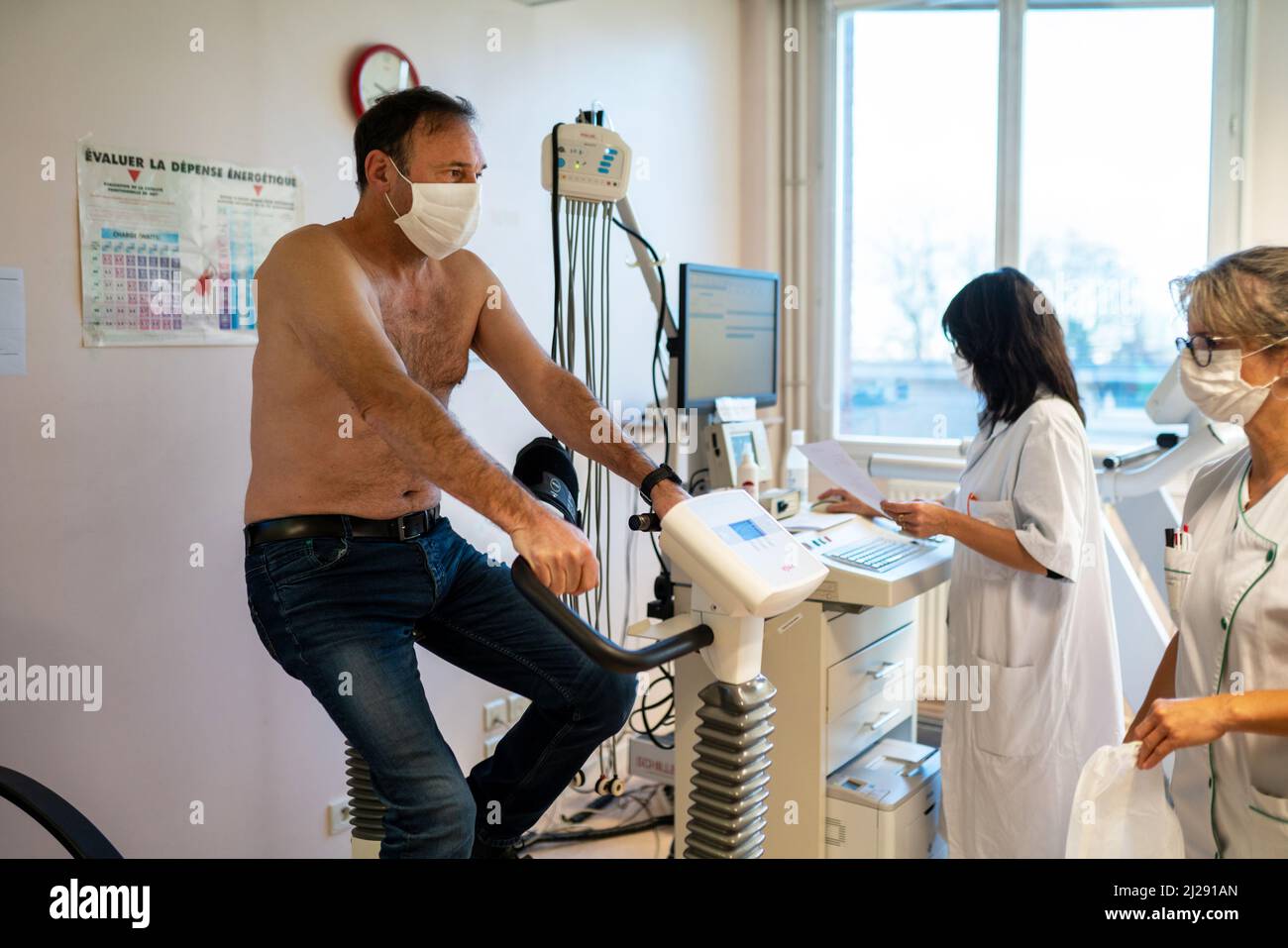 Cardiac stress tests hi-res stock photography and images - Alamy