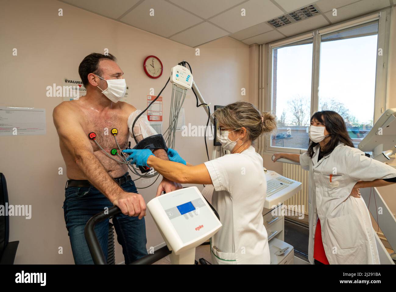 Test de respiration hi-res stock photography and images - Alamy