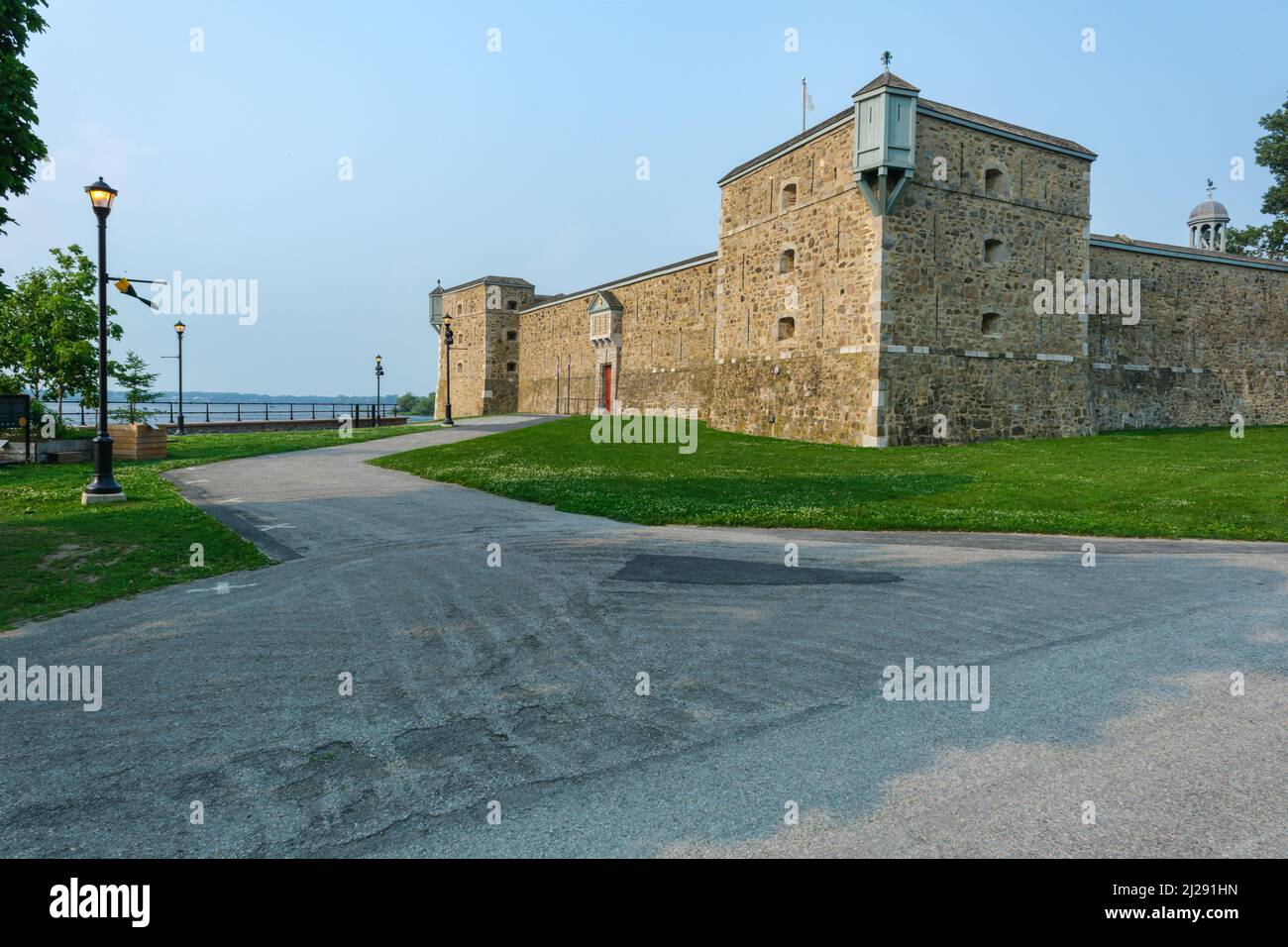 Chambly, CA - 19 July 2021: Fort Chambly National Historic Site Stock ...