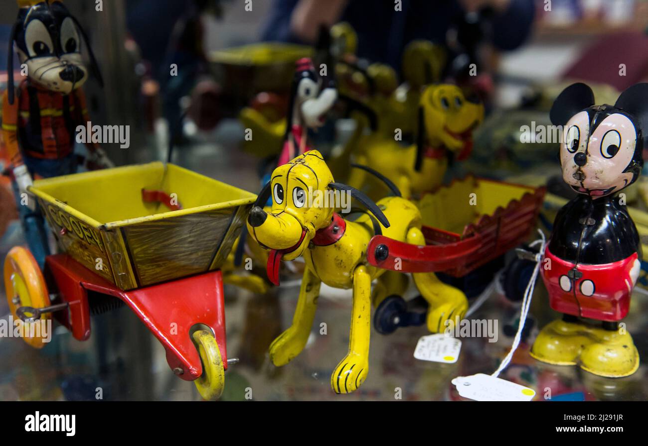 Cheshire, Connecticut, USA. 30th Mar, 2022. The Barker Character, Comic ...