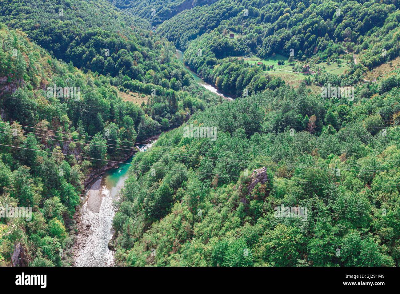 Tara zip line hi-res stock photography and images - Alamy