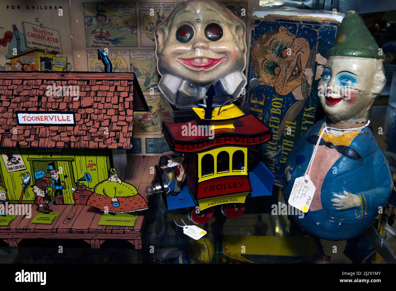 Cheshire, Connecticut, USA. 30th Mar, 2022. The Barker Character, Comic ...