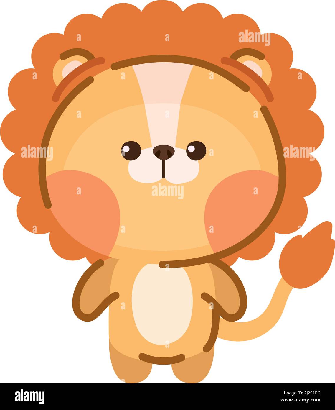 cute lion design Stock Vector Image & Art - Alamy