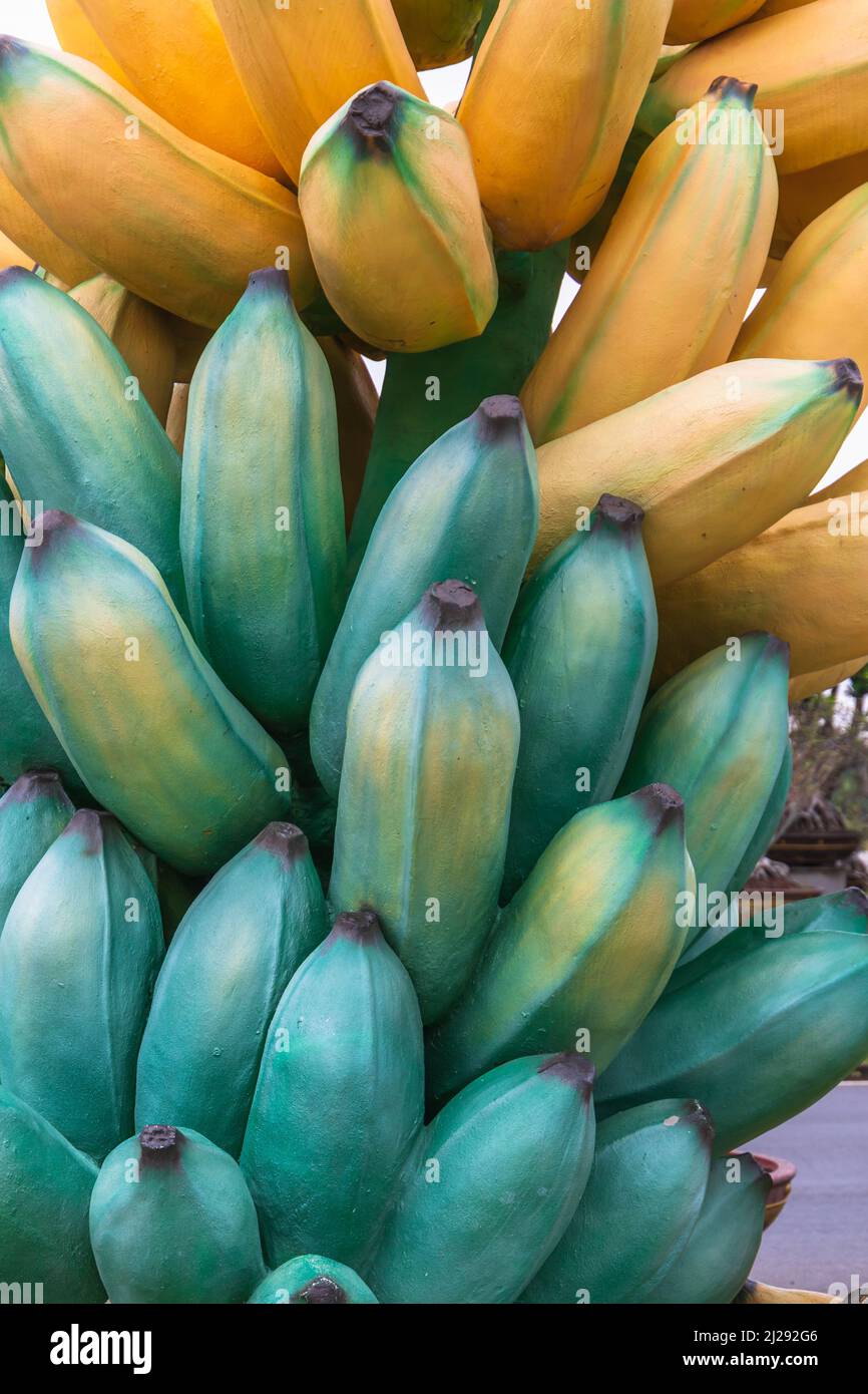 The giant fruit statues in Thailand Stock Photo - Alamy