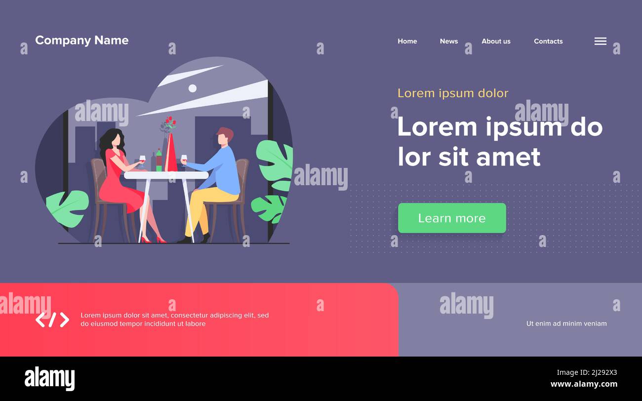 Couple table love Stock Vector Images - Alamy