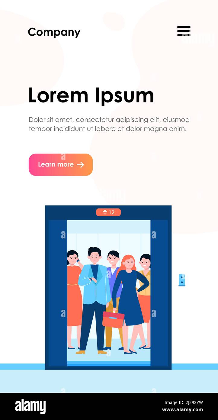 Office lifts Stock Vector Images - Alamy