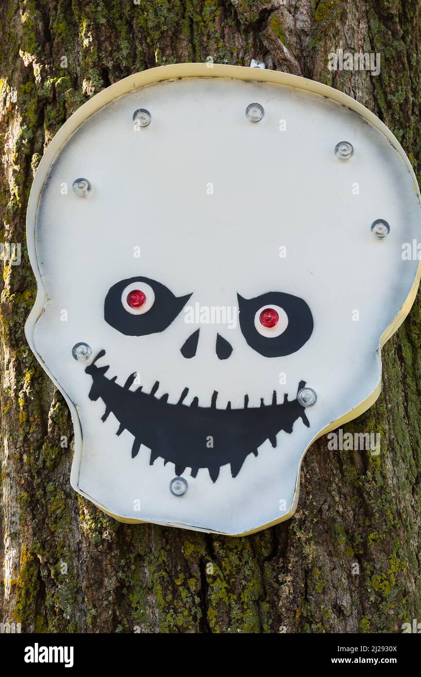 Scary tree face monster hi-res stock photography and images - Alamy
