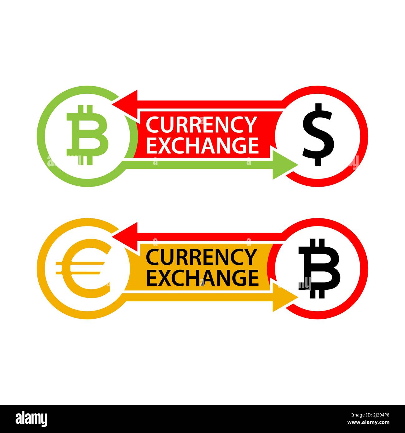 Currency exchange icon vector. Flat design. Vector Illustration on ...