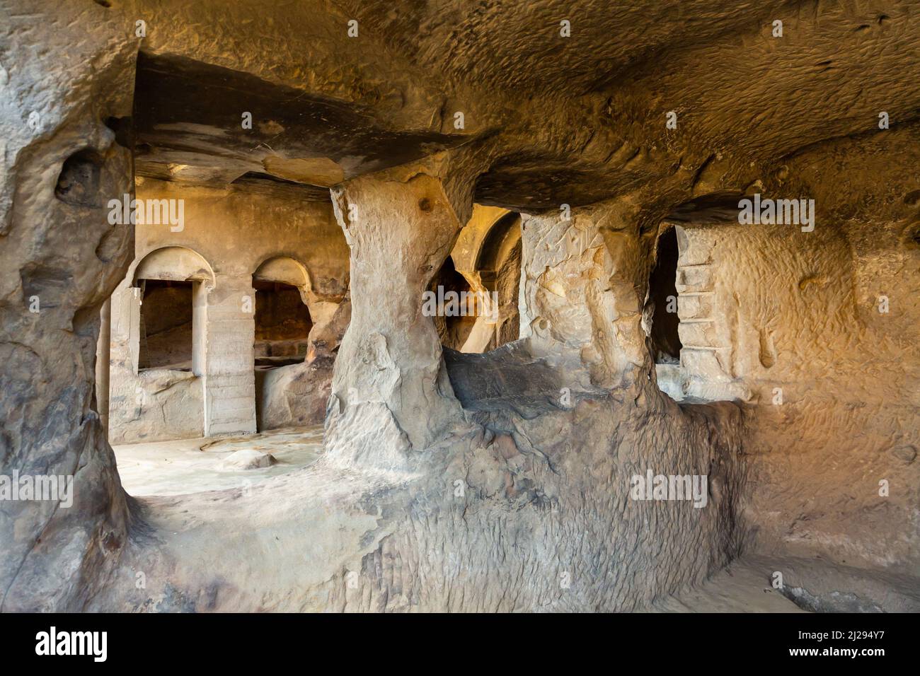 Ancient cave city of Uplistsikhe, Georgia Stock Photo - Alamy