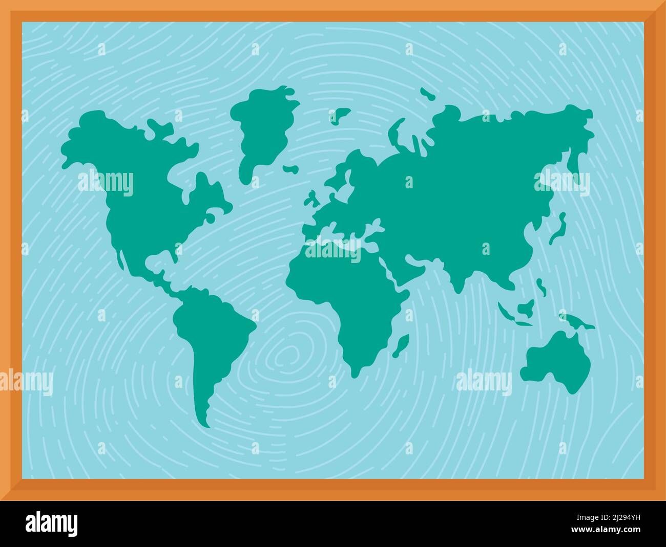 Teach geography board Cut Out Stock Images & Pictures - Alamy