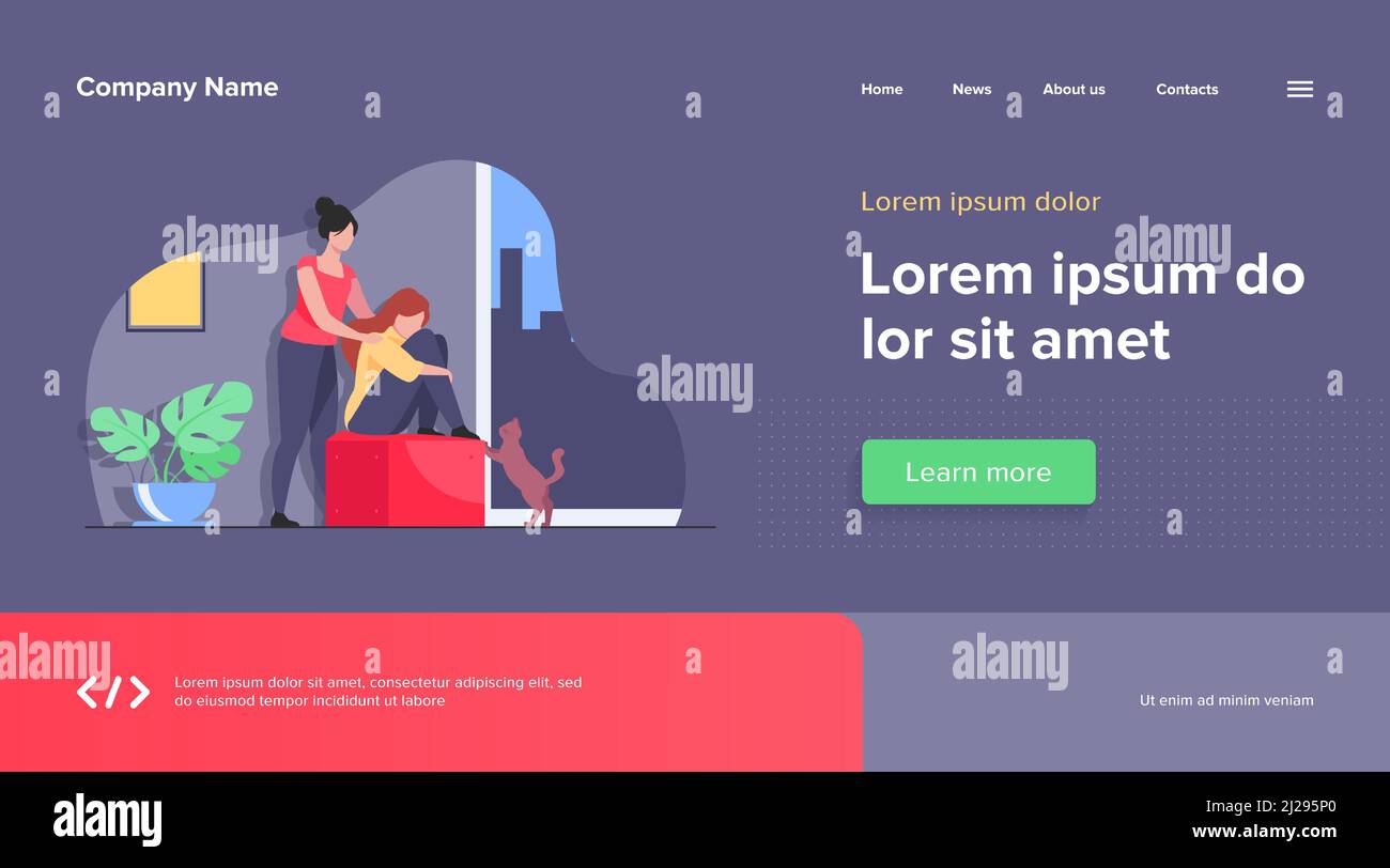 Woman giving comfort and support to friend, keeping palms on her ...