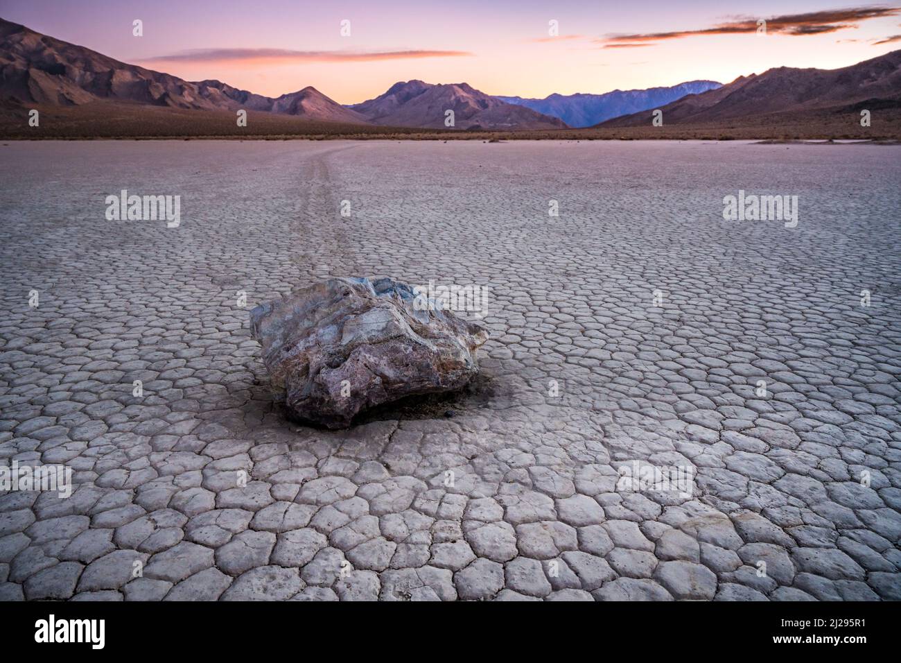 Sailing Stone Sitss At The End Of The Mud Path At Sunset On The ...
