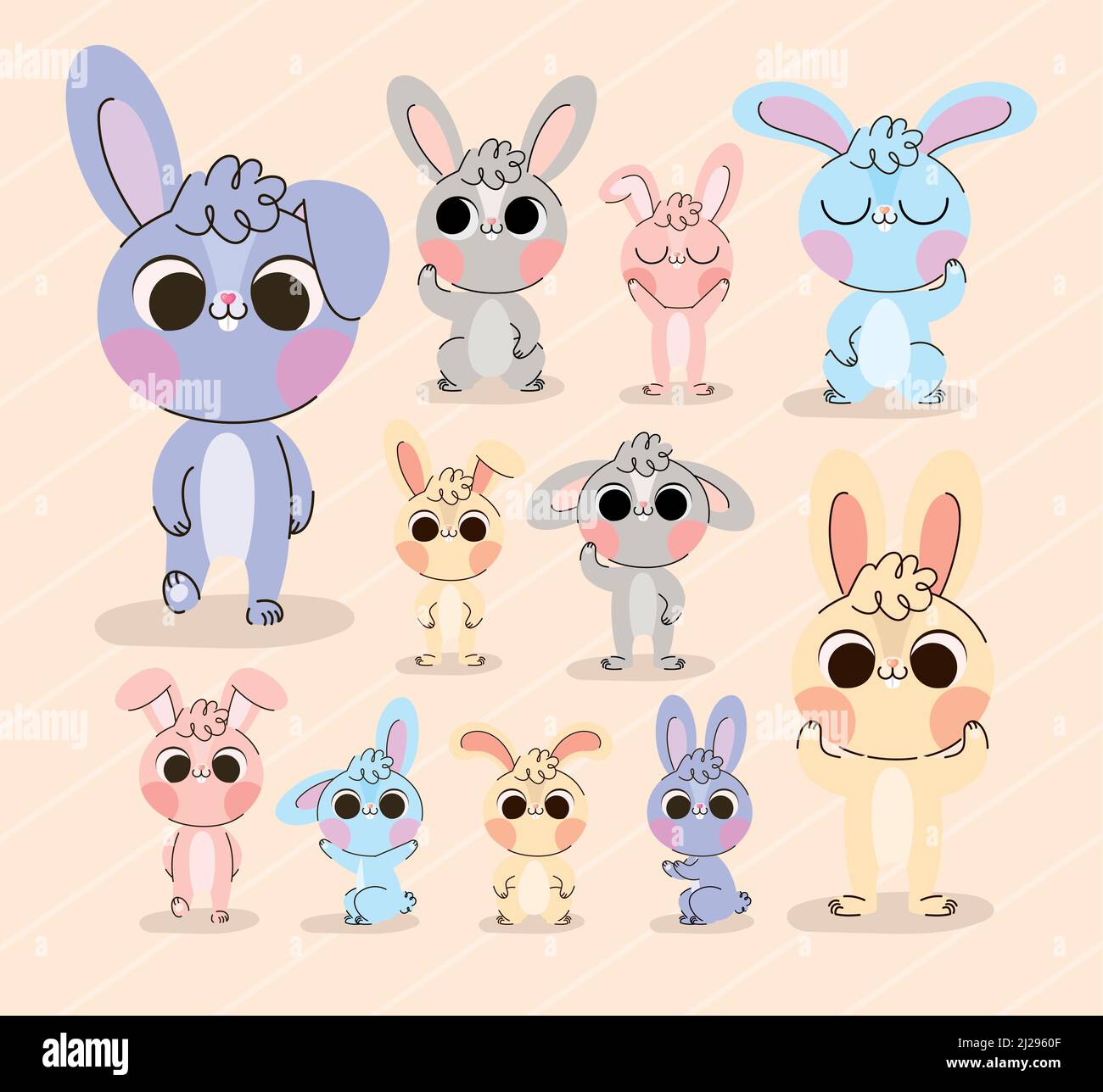 Eleven animals Stock Vector Images - Alamy