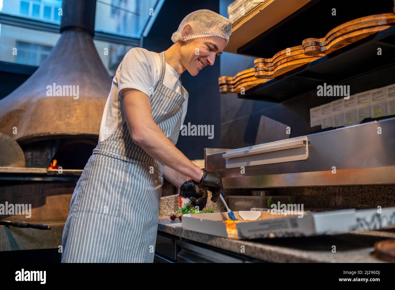 Cook hair cap hi-res stock photography and images - Alamy
