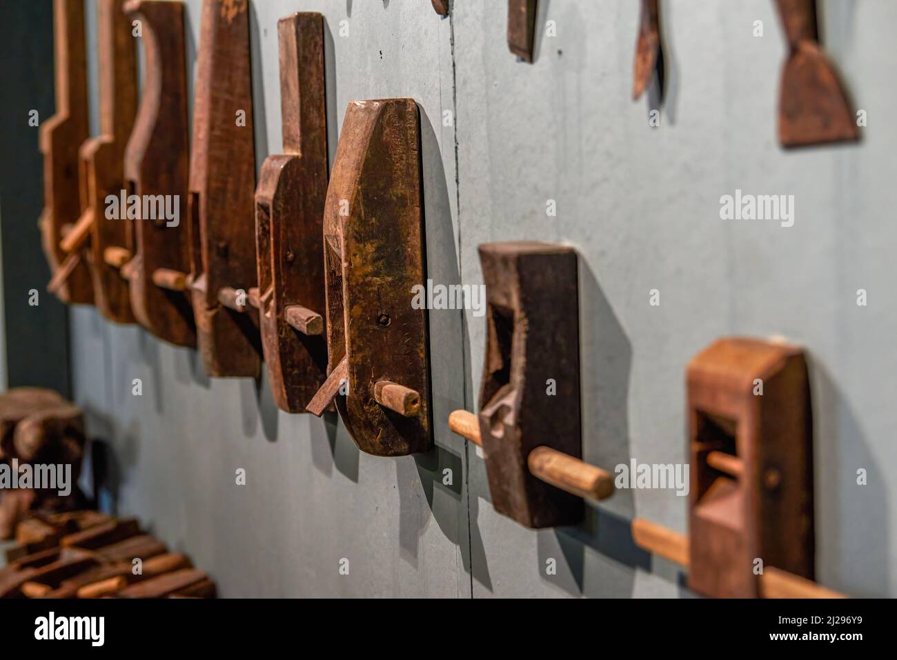Various woodworking hand tools hi-res stock photography and images - Alamy