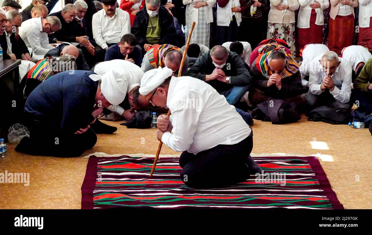 Izmir, Turkey, Turkey. 26th Mar, 2022. Anatolian Alevi Muslims have ...