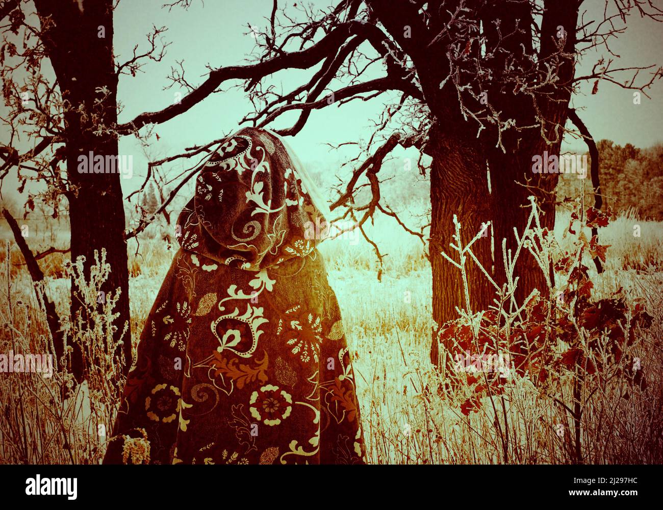 Ghostly woman medieval hi-res stock photography and images - Alamy