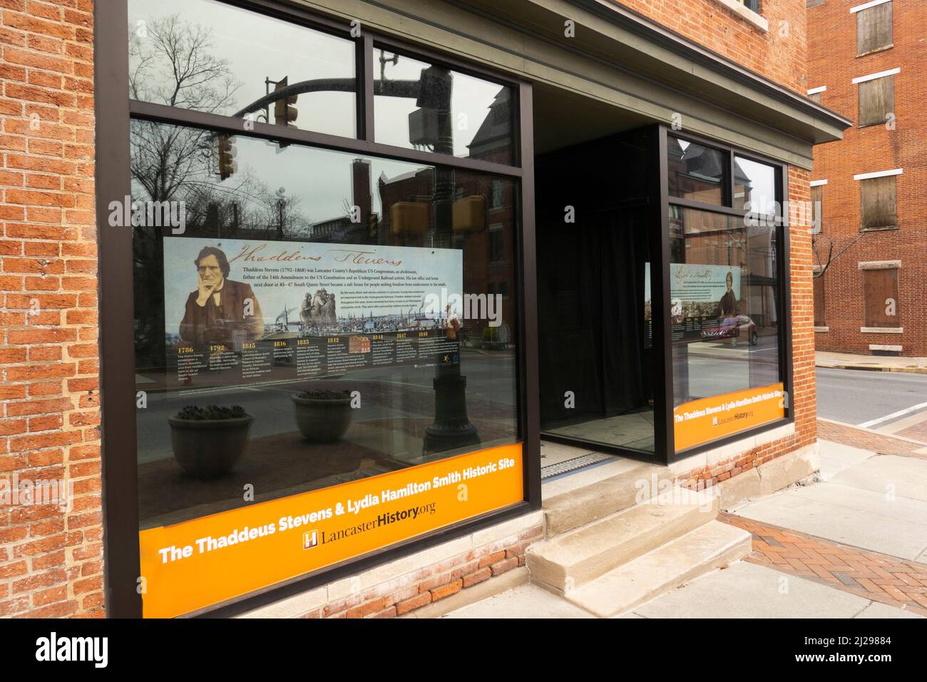 Thaddeus Stevens and Lydia Hamilton Smith Historic site in Lancaster PA ...