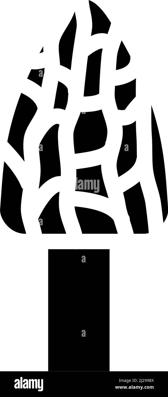 Wild black morel mushroom Black and White Stock Photos & Images - Alamy