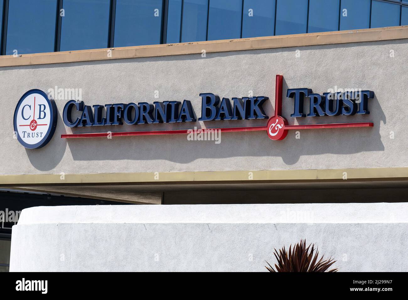 A shop sign of TIFFANY & CO, on March 28 2022 in Los Angeles CA, USA ...