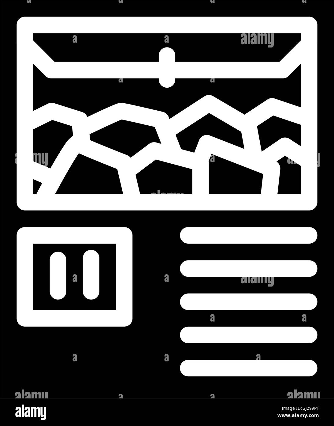 ice machines glyph icon vector illustration Stock Vector Image & Art ...