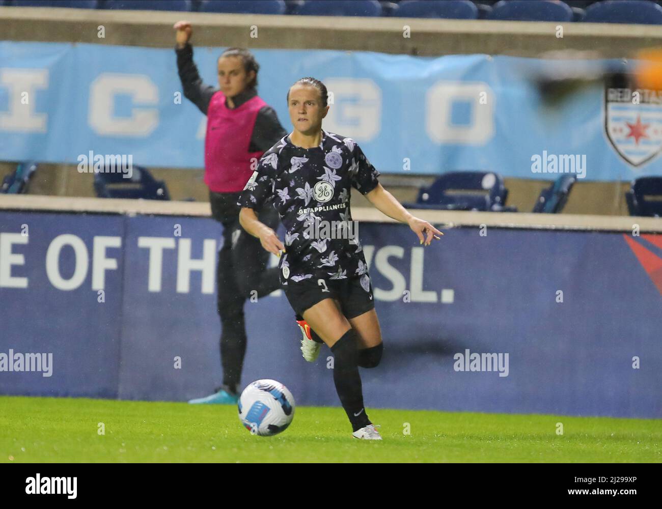 CHICAGO, IL - MARCH 30: Racing Louisville FC defender Erin Simon (3) in ...