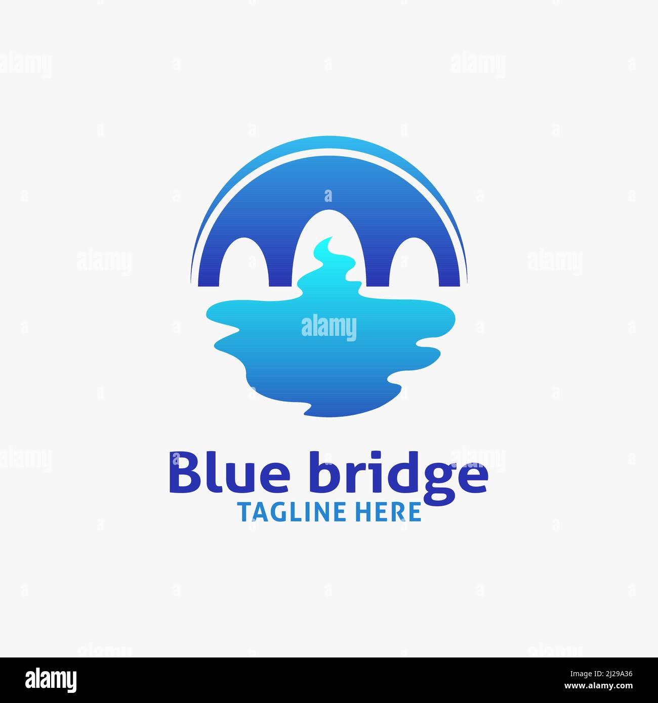 Bridge city building road Cut Out Stock Images & Pictures - Alamy