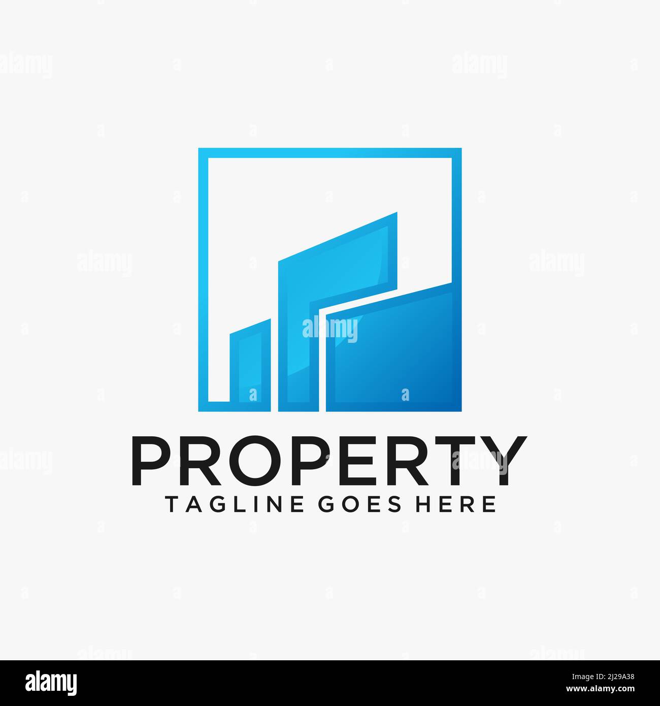 Abstract building logo design Stock Vector Image & Art - Alamy