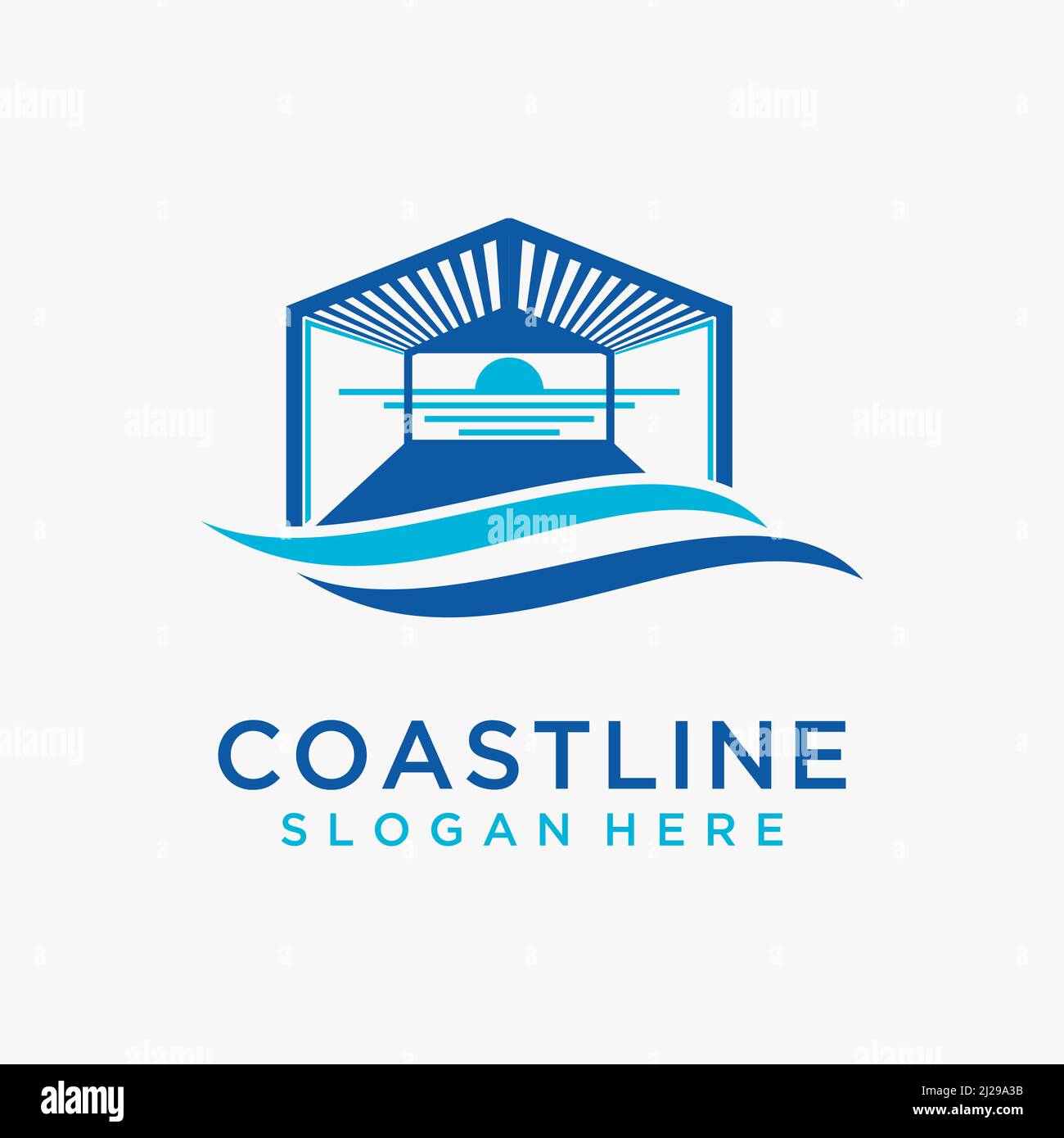 Beach Resort Logo Design Stock Vector Image Art Alamy Beach Resort Logo Design Stock Vector Image Art Alamy