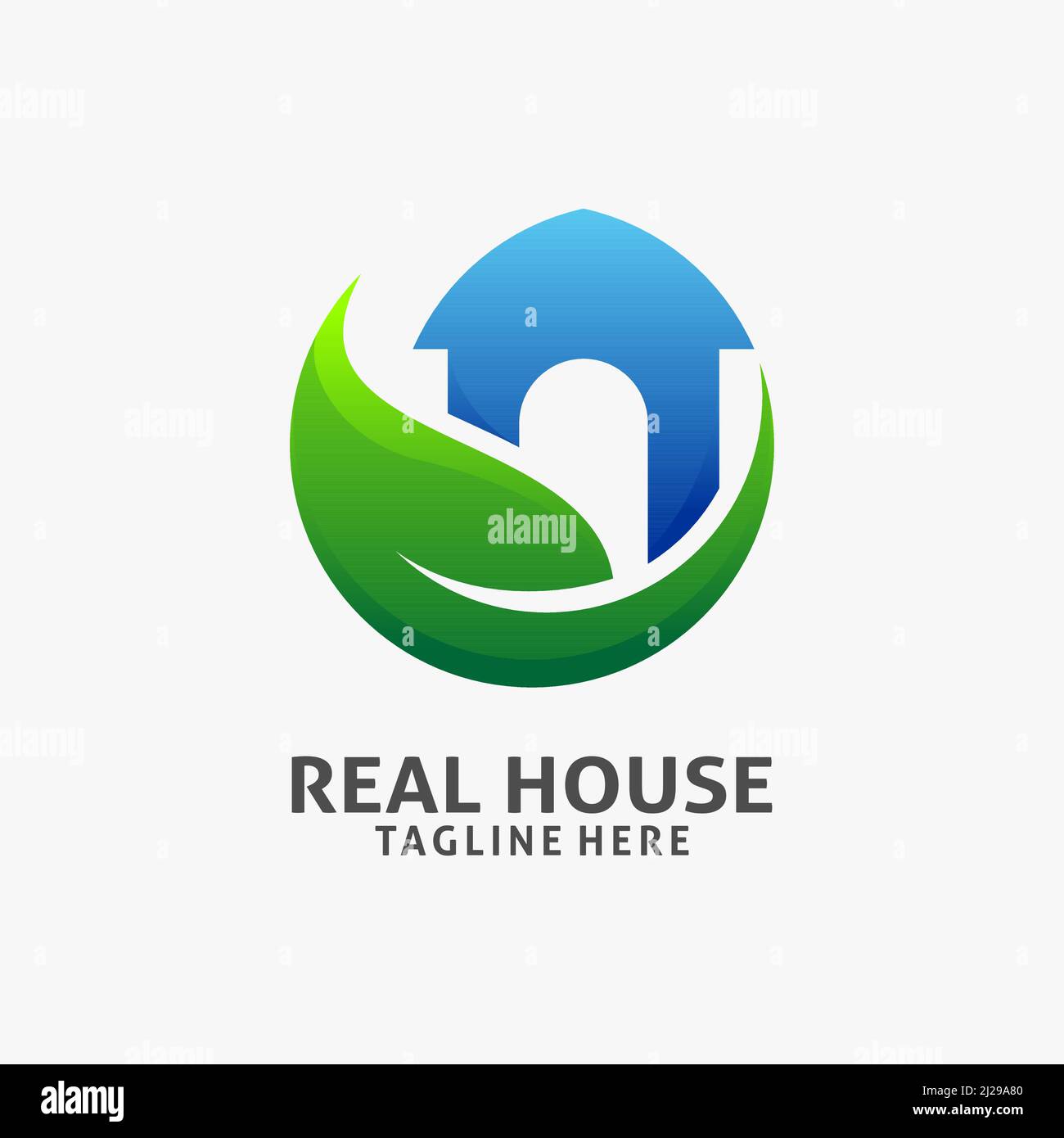 Greenhouse logo design vector Stock Vector Images - Alamy