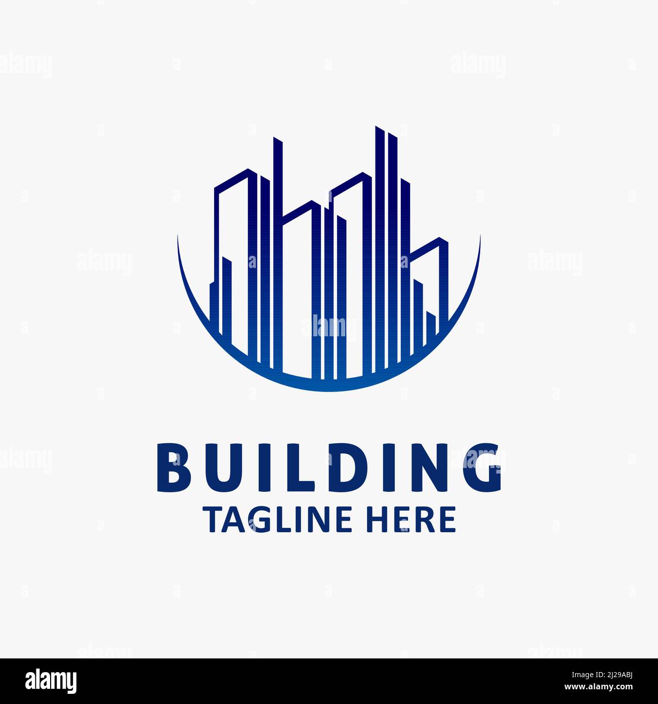 Vertical Building logo design Stock Vector Image & Art - Alamy