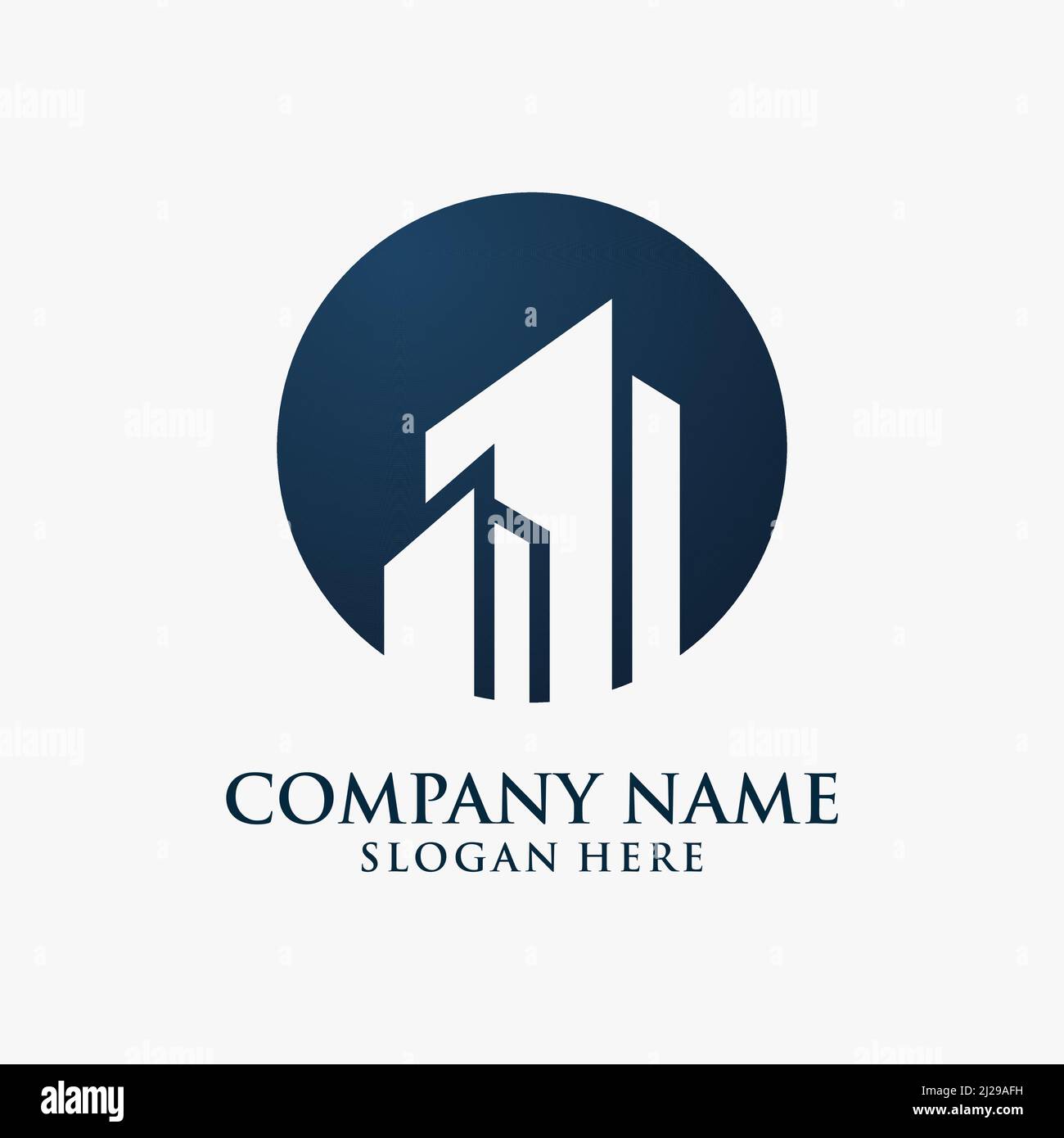 Abstract building logo design Stock Vector Image & Art - Alamy