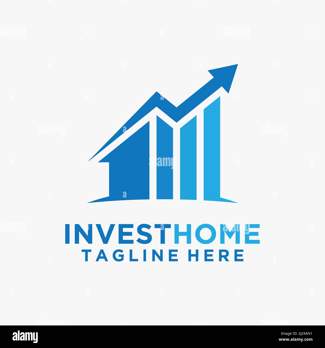 Home investment logo design Stock Vector Image & Art - Alamy