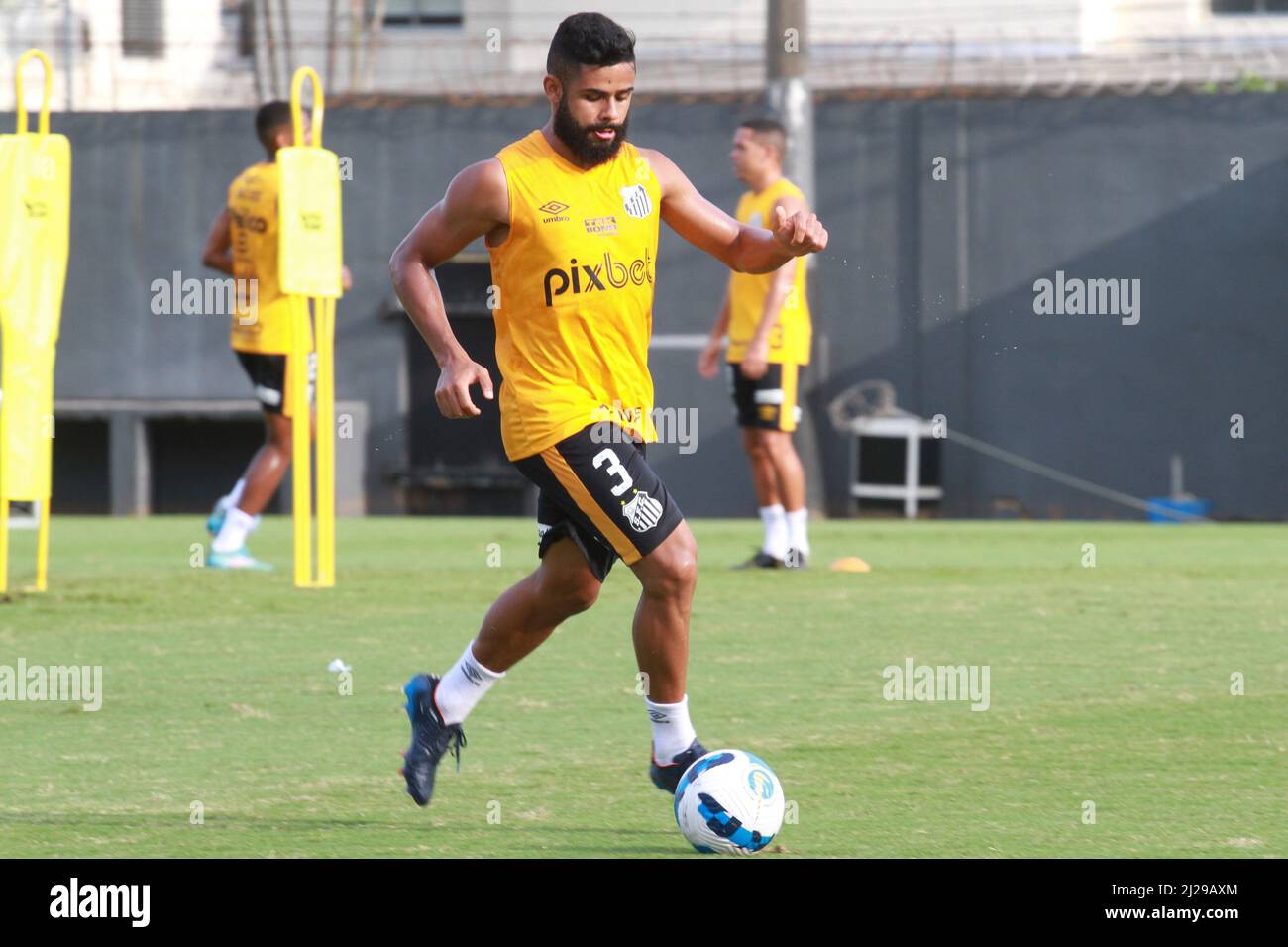 SP - Santos - 03/30/2022 - SANTOS FC, TRAINING - Felipe Jonathan Santos ...