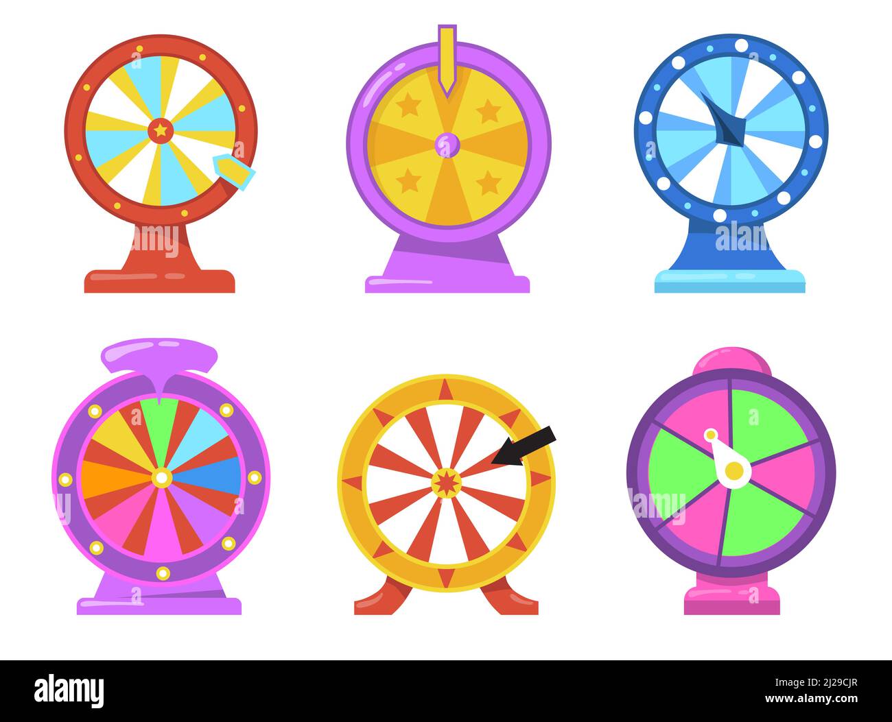 Spinning arrow isolated Stock Vector Images - Alamy