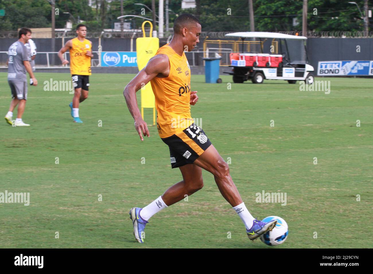 SP - Santos - 03/30/2022 - SANTOS FC, TRAINING - Madson Santos player ...