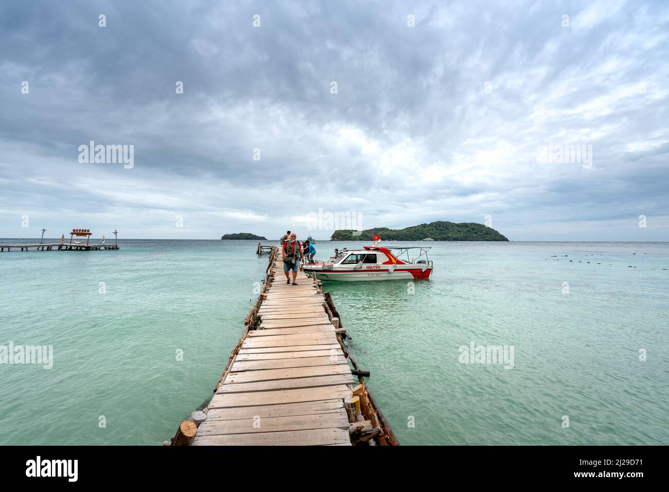 May Rut Island, Kien Giang Province, Vietnam - February 25, 2022 ...