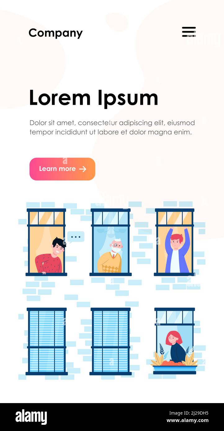 Neighborhood in background Cut Out Stock Images & Pictures - Alamy