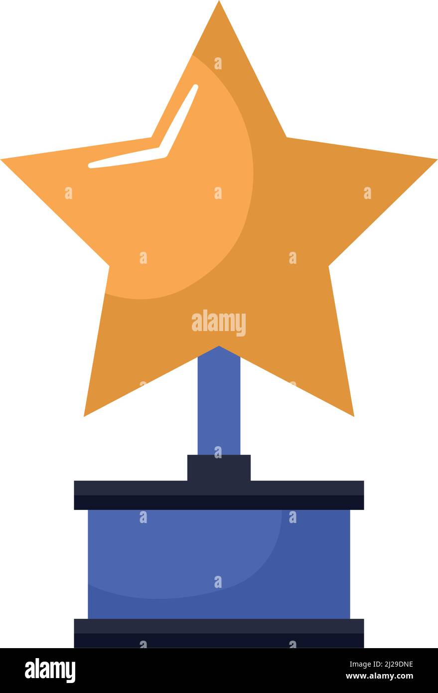 golden star trophy Stock Vector Image & Art - Alamy